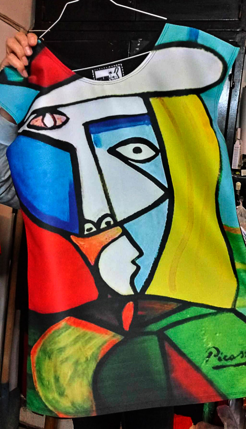 Picasso, Modern Art Painting, Dress With Art Print, Cubism, Pablo ...