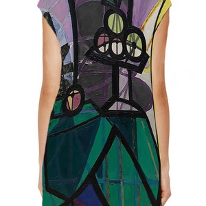 Picasso Art Print Dress: Modern Cubism Fashion Clothing - Etsy
