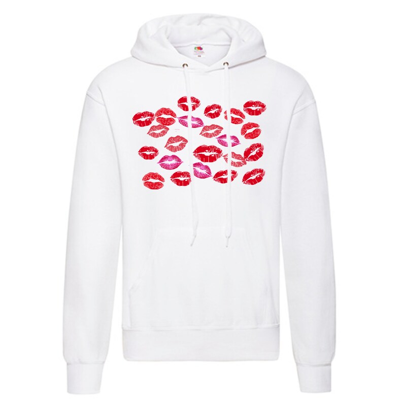 Kisses Hoodie, the Boyfriend Kiss, Lipstick Kisses, Girlfriend Hoodie ...