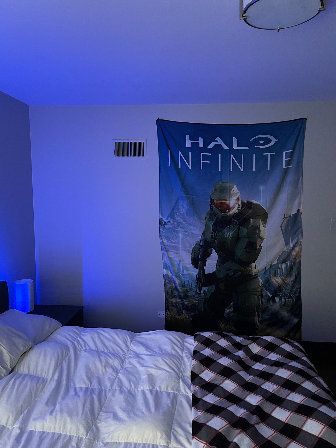 HALO: Halo Infinite 7-Foot Gaming Room Flag Banner Halo 1 - Etsy México