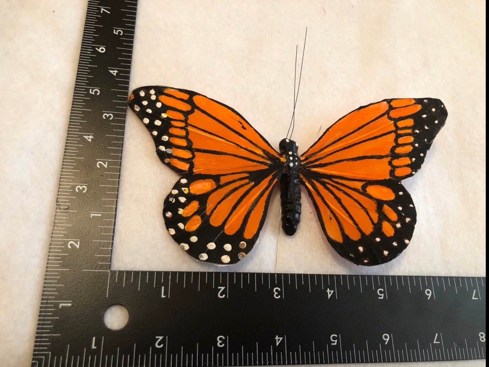 Monarch Feather Butterfly Crow Costume Headpiece Flower Crown - Etsy