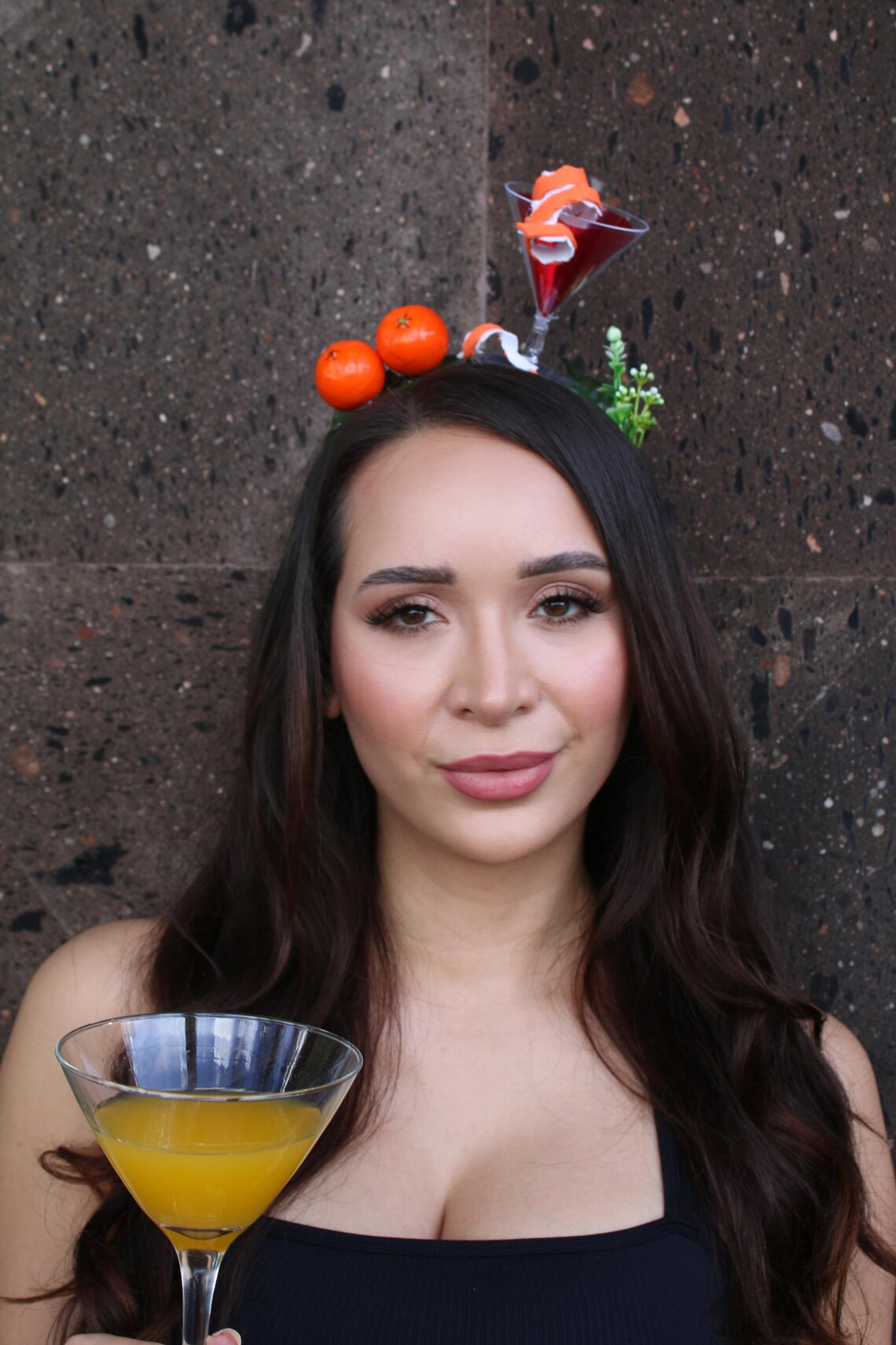 Cosmo Martini Headpiece Martini Costume Girl Birthday Party Crown Party ...