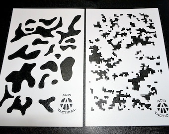 Multicam stencil | Etsy