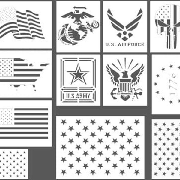Military Stencils - Etsy
