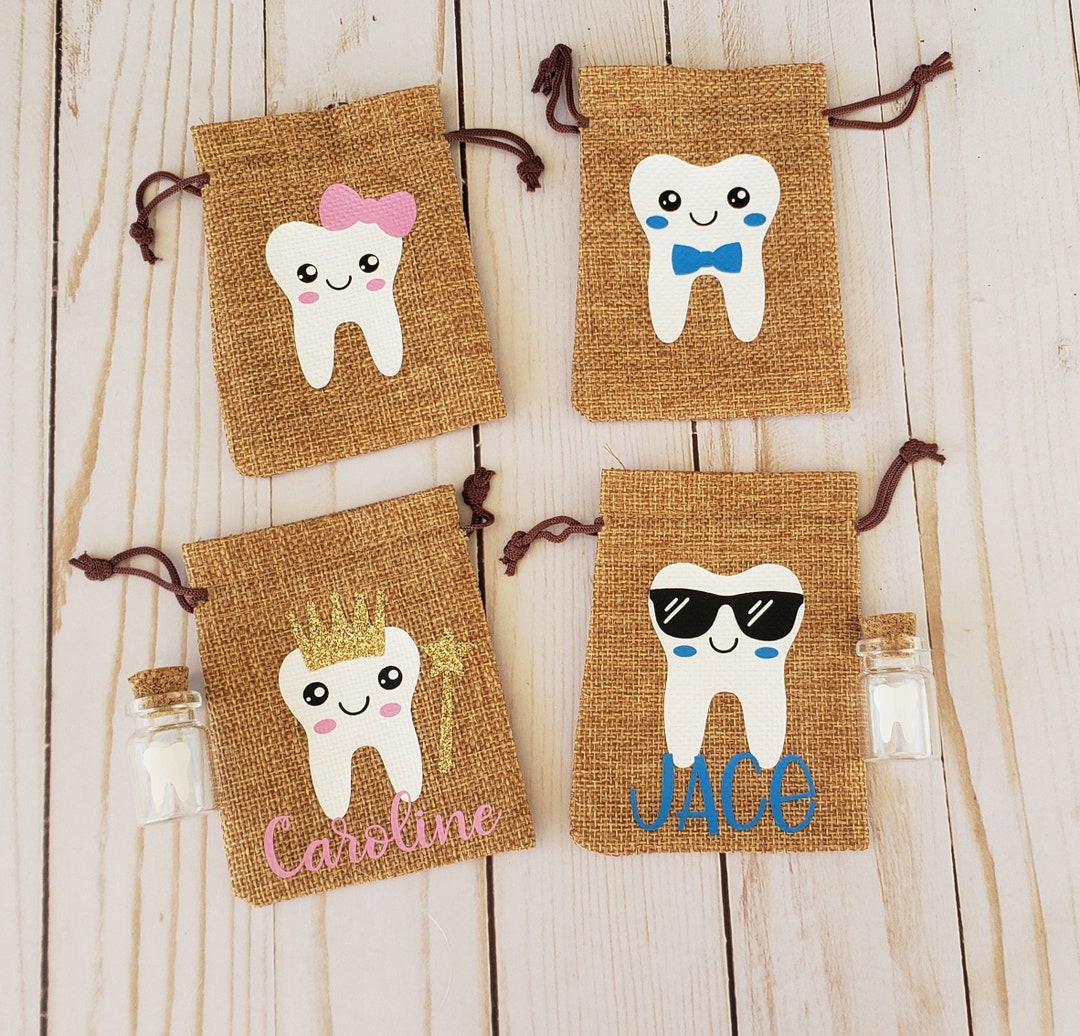 Tooth Fairy Bag, Tooth Fairy Pouch, Tooth Fairy Gift, Personalized ...