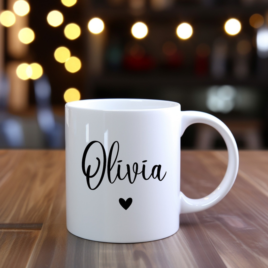Personalized Mug, Custom Name Mug, Custom Coffee Mug, Personalized Cup ...