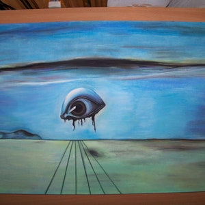 Handmade: Salvador Dali the Eye - Etsy