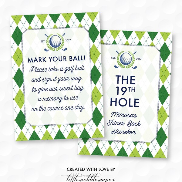 Printable Golf Flags - Etsy