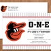 Baltimore Orioles Birthday Invitation, Orioles Invite, Baseball ...