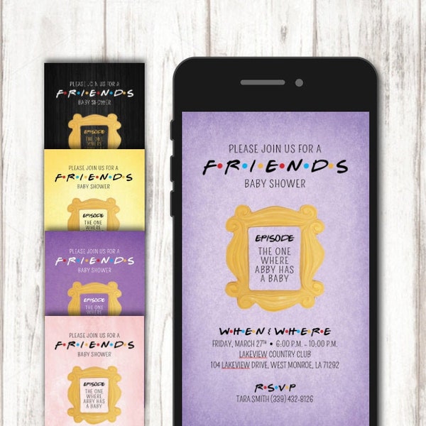 Friends Baby Shower - Etsy