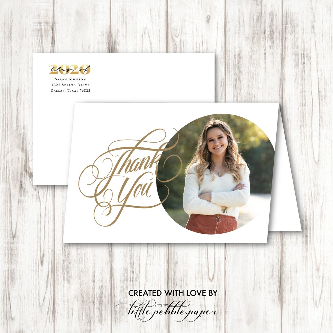 Graduation Thank You Cards Custom Graduation Thank You Notes | Etsy