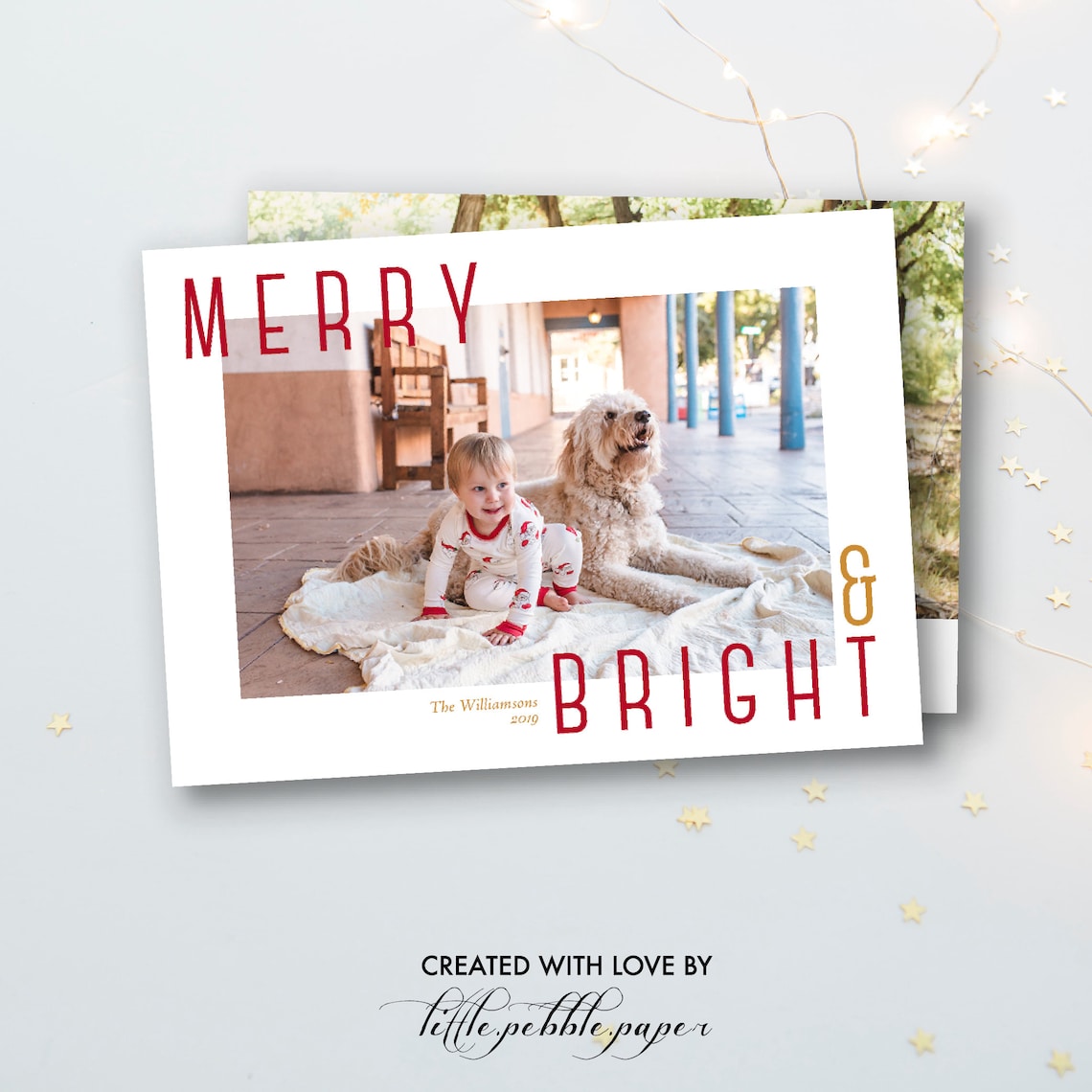 Family Photo Christmas Card Family Photo Card Photo Holiday | Etsy