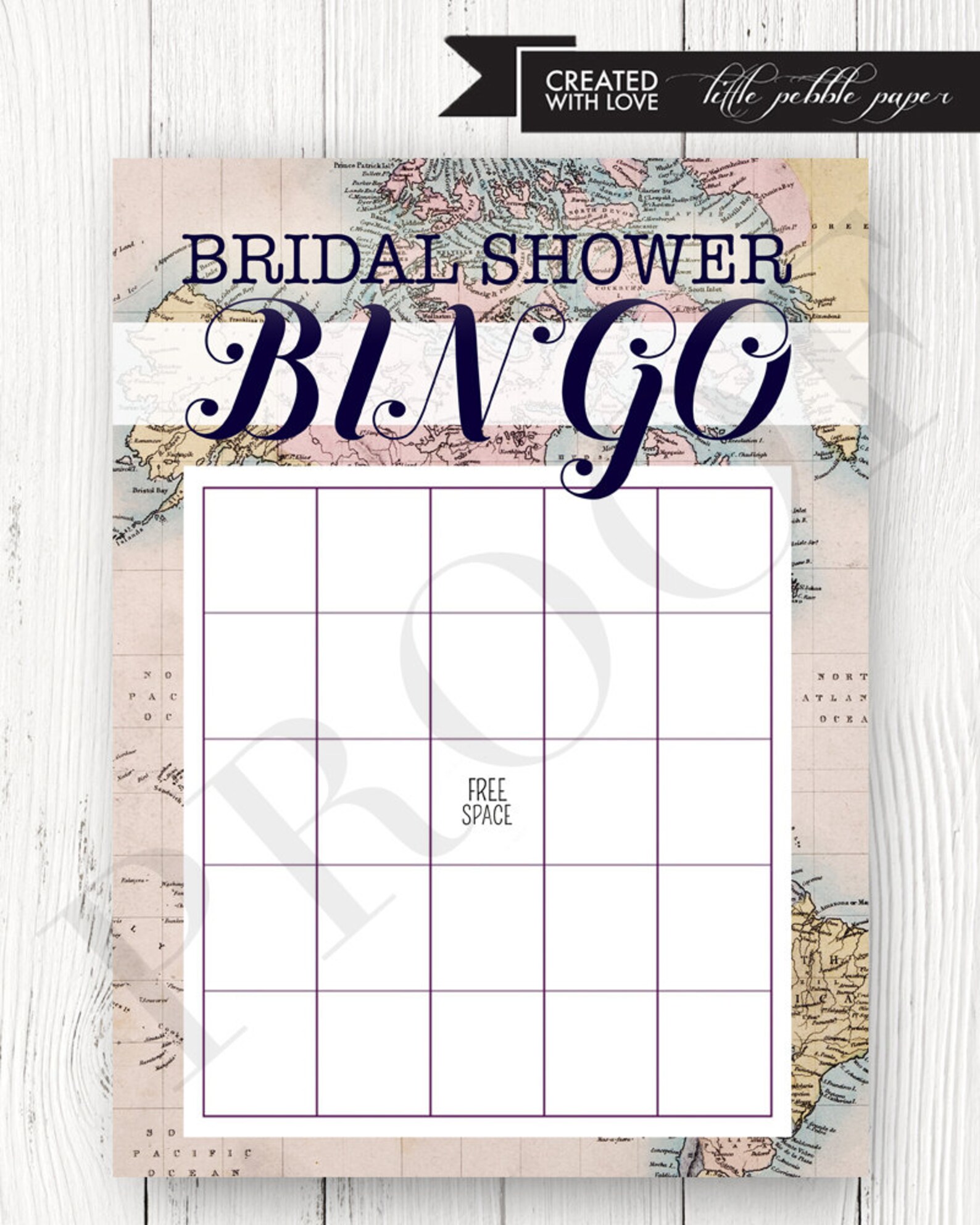Favorite Memory of the Bride Game Bridal Shower Games Travel | Etsy