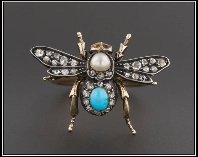 SOLD to R. - Payment 4- Antique Bee Ring | Antique Pin Conversion Ring ...