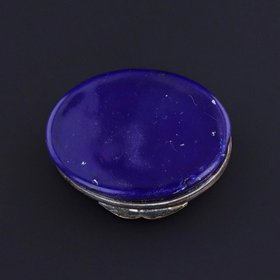 Antique Georgian Enamel Patch Box - Gem