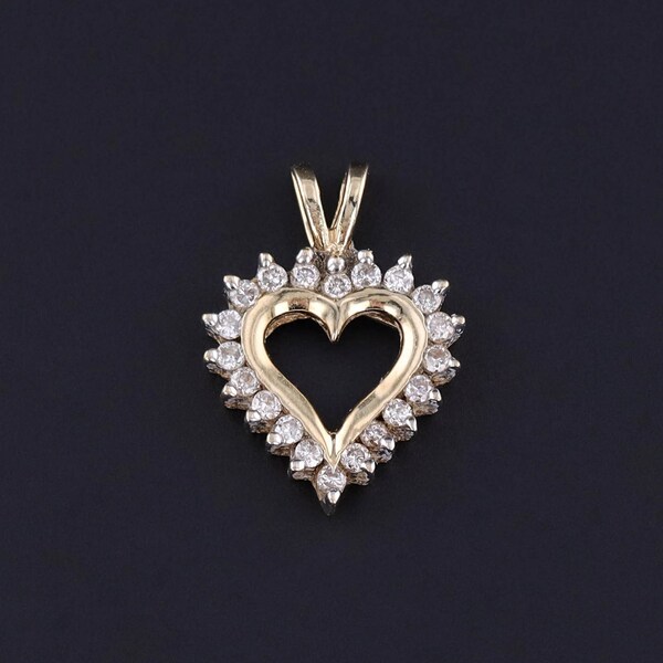 Heart Pendant - Etsy