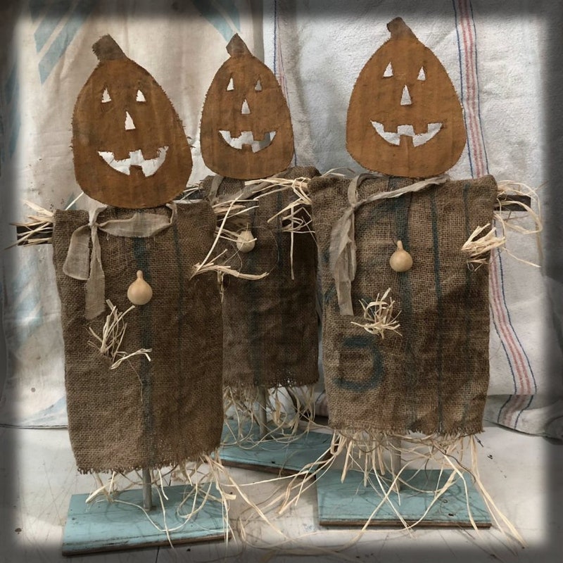Scarecrow Wreath Kit - Etsy