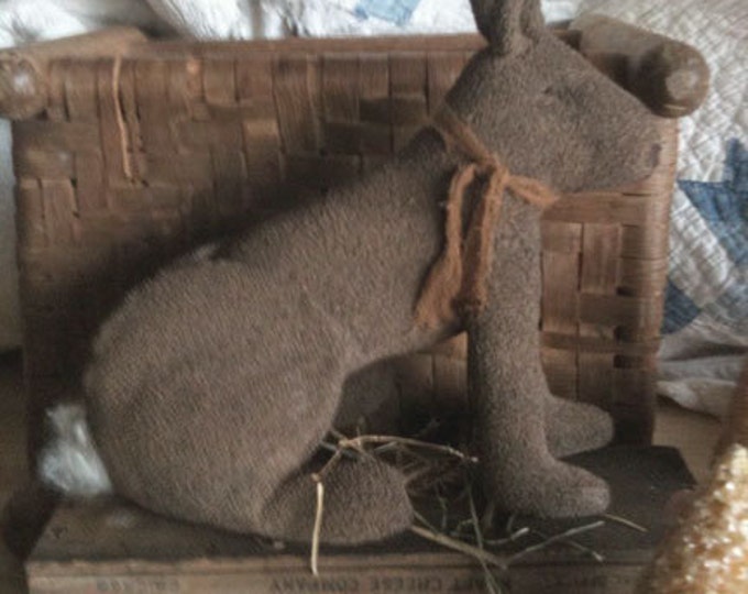 ETBC198 Vintage Antique Style German Rabbit Pulling Cart EPATTERN/PLAN ...