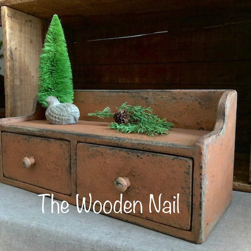 ETWN196 Two Drawer Cubby Shelf EPATTERN/PLAN - Etsy