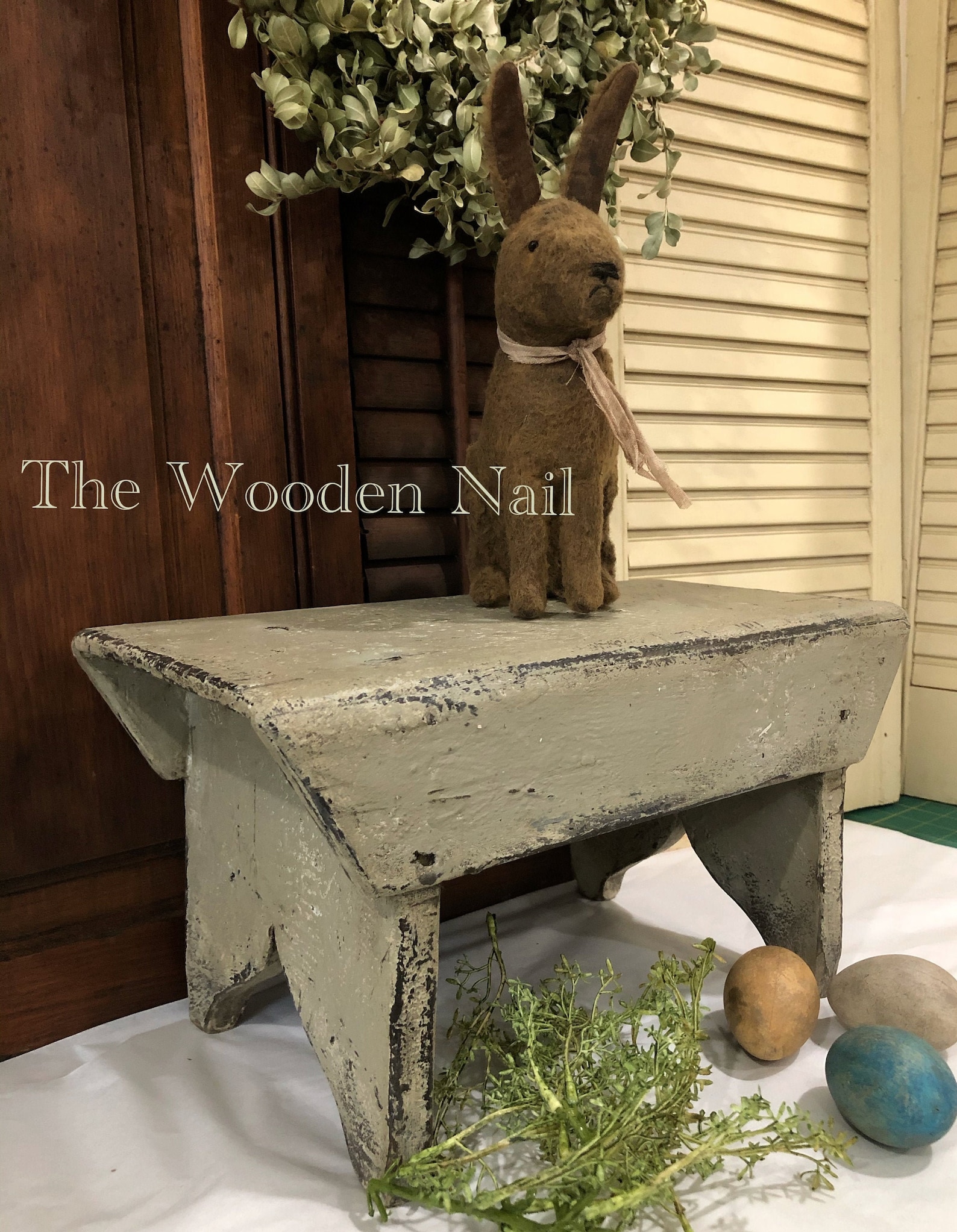 ETWN190 Plantation Stool EPATTERN/PLAN - Etsy