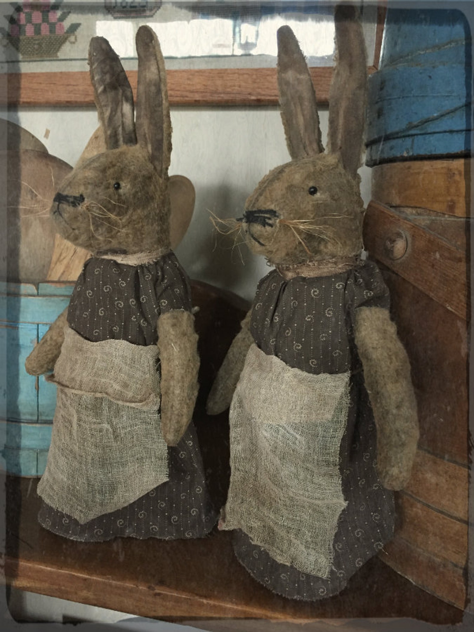 ETBC180 Prim Rabbit Bunny Prissy Epattern | Etsy