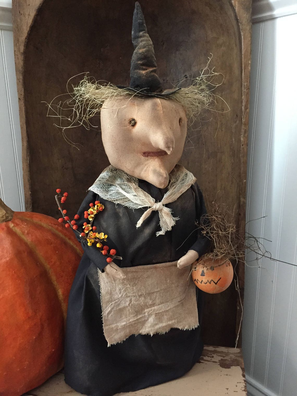 ETBC154 Prim Grungy Witch E-pattern - Etsy