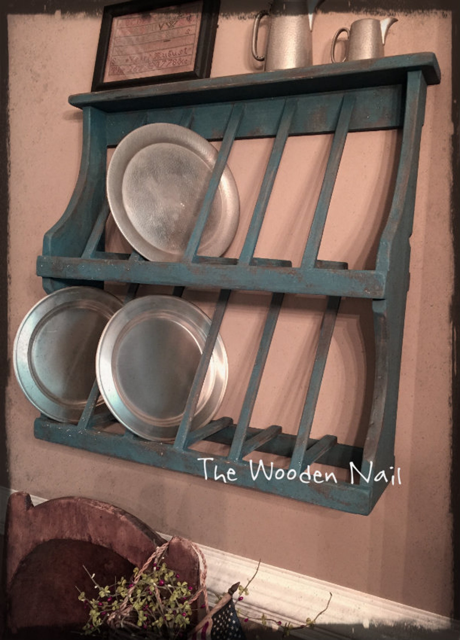 ETWN175 Primitive Plate Rack Pattern/plan - Etsy