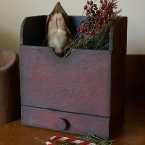 ETWN186 Primitive Ohio Wall Cupboard Box E-PATTERN - Etsy