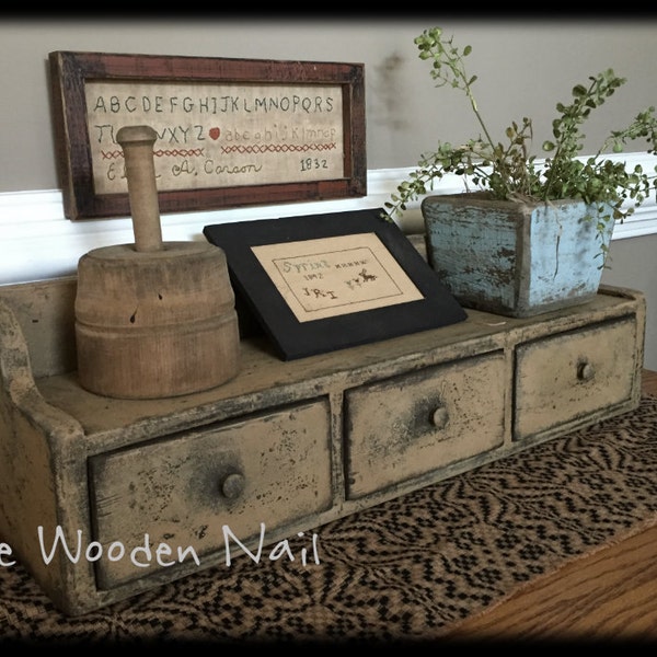 Wooden Cubby With Drawers - Etsy