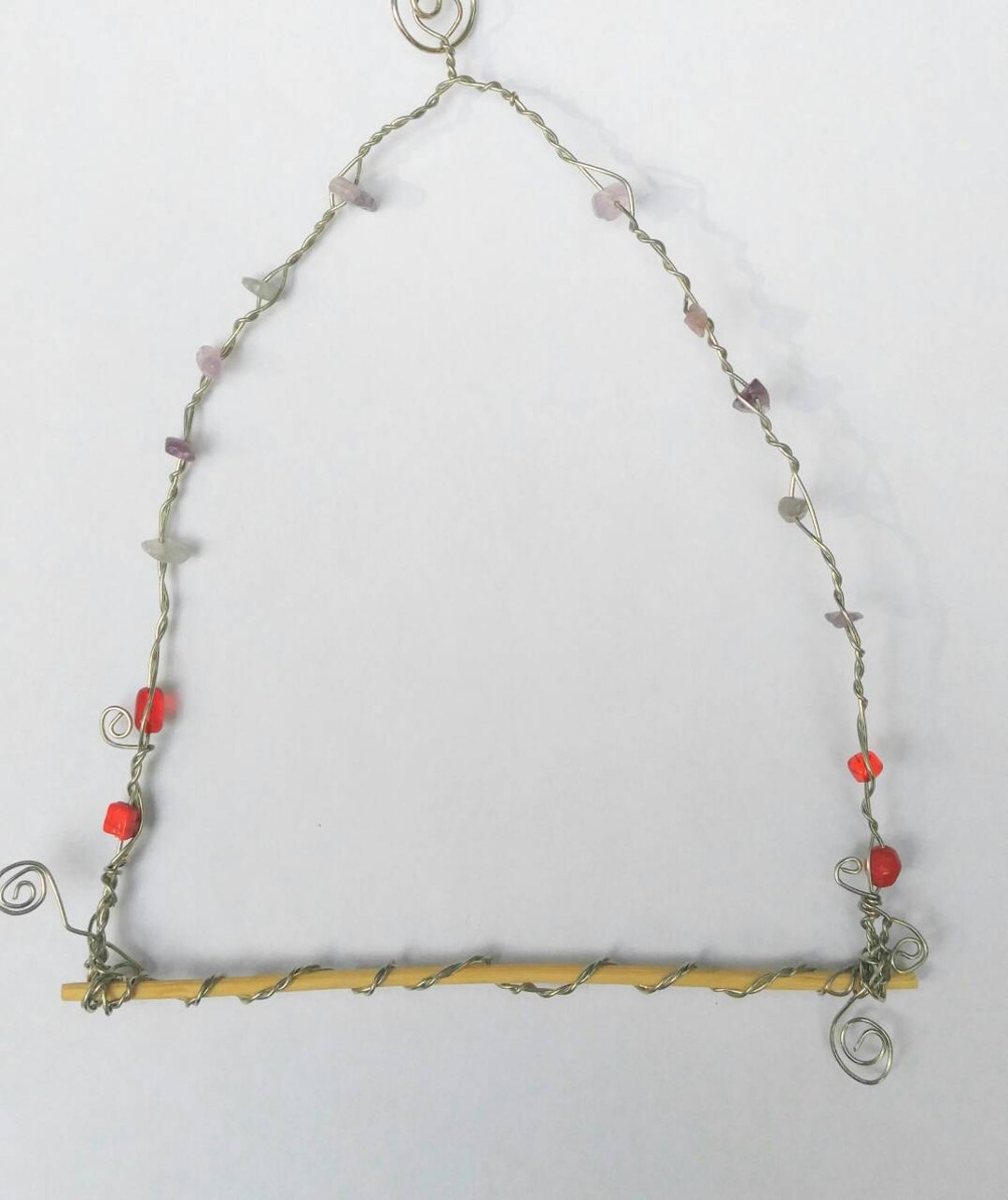 Hummingbird Swing, Hummingbird Swing for the Garden, Garden Decor ...