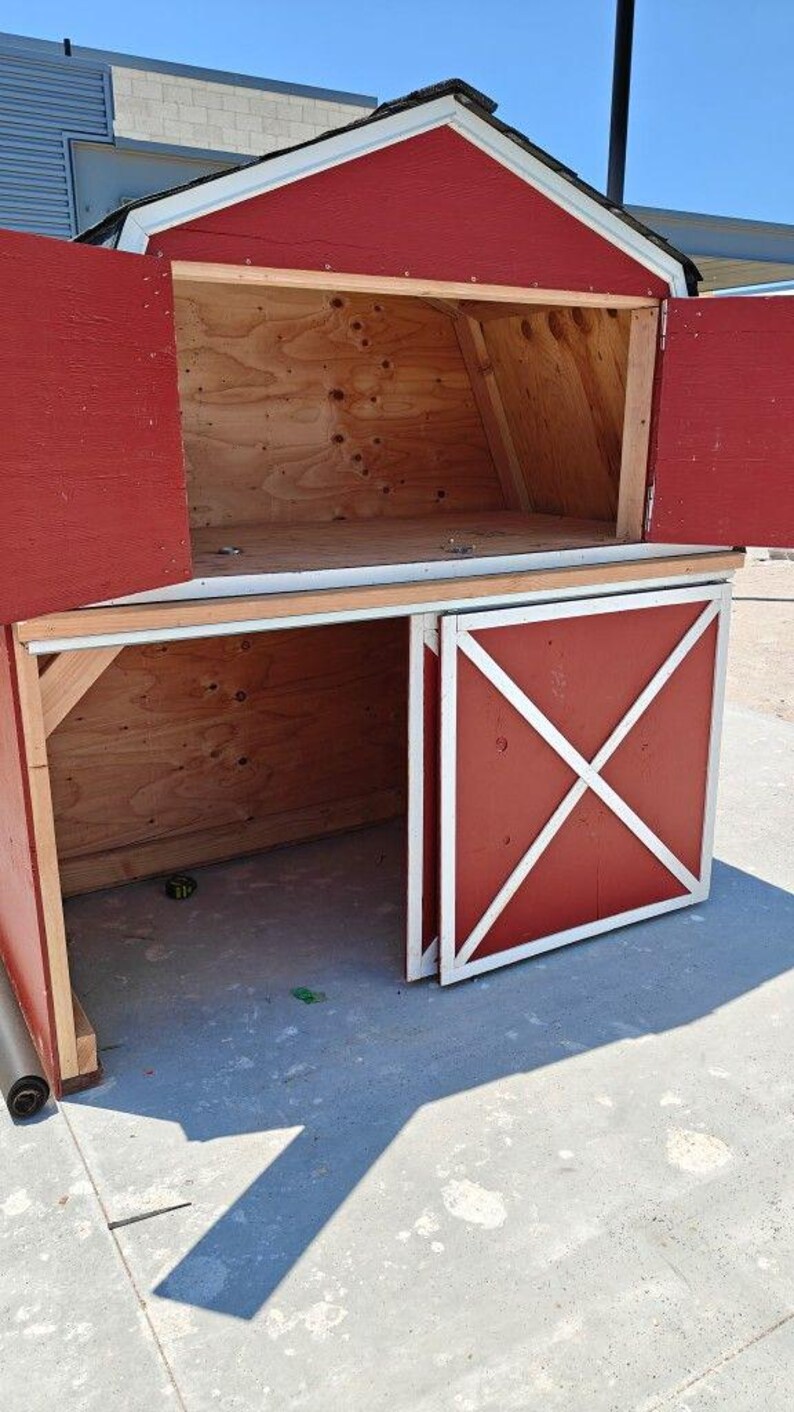 UPDATED - Mini Barn Storage Shed Plans for DIY Build - Etsy