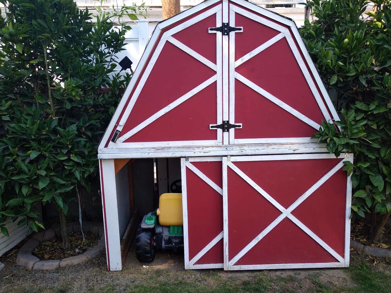 UPDATED - Mini Barn Storage Shed Plans for DIY Build - Etsy