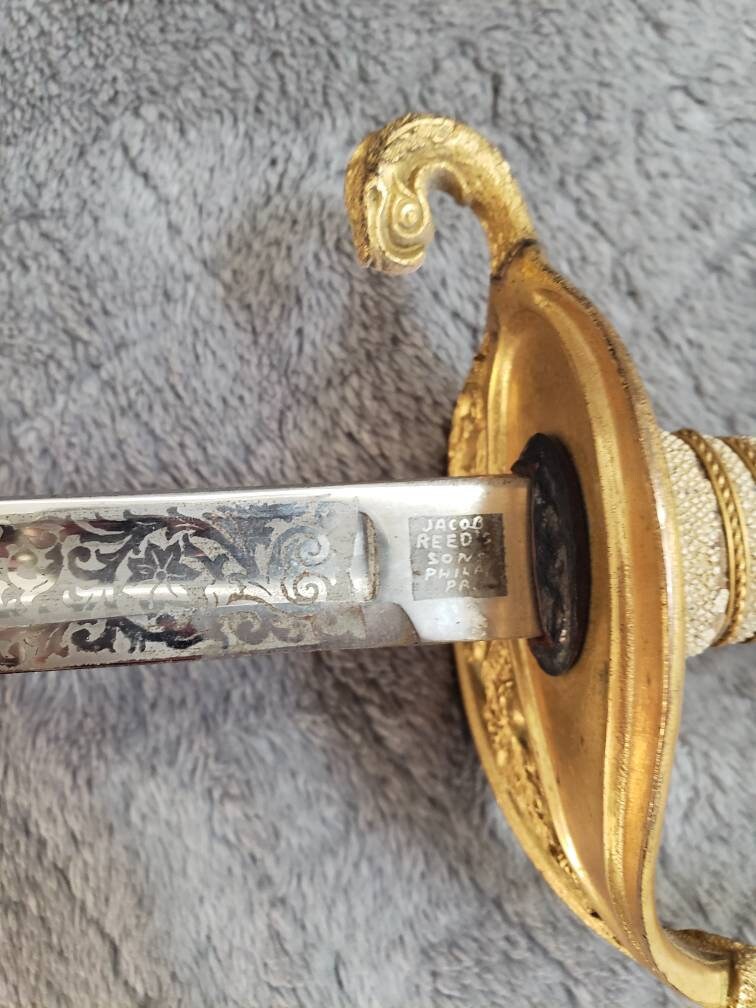 Late 1800's Naval Officer Sword - Etsy