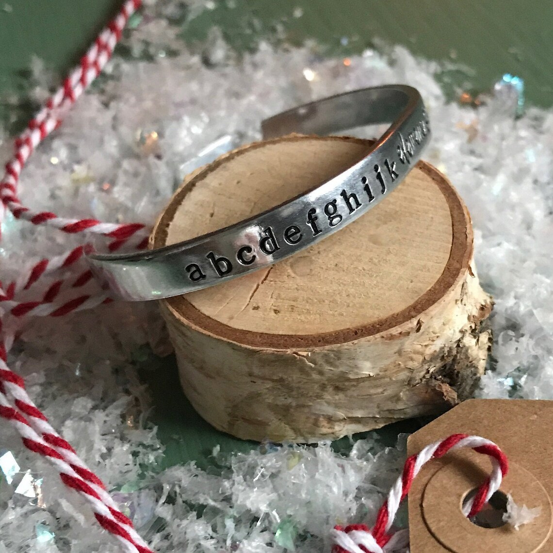 Alphabet Cuff Teacher Cuff Bracelet Preschool Teacher Gift - Etsy