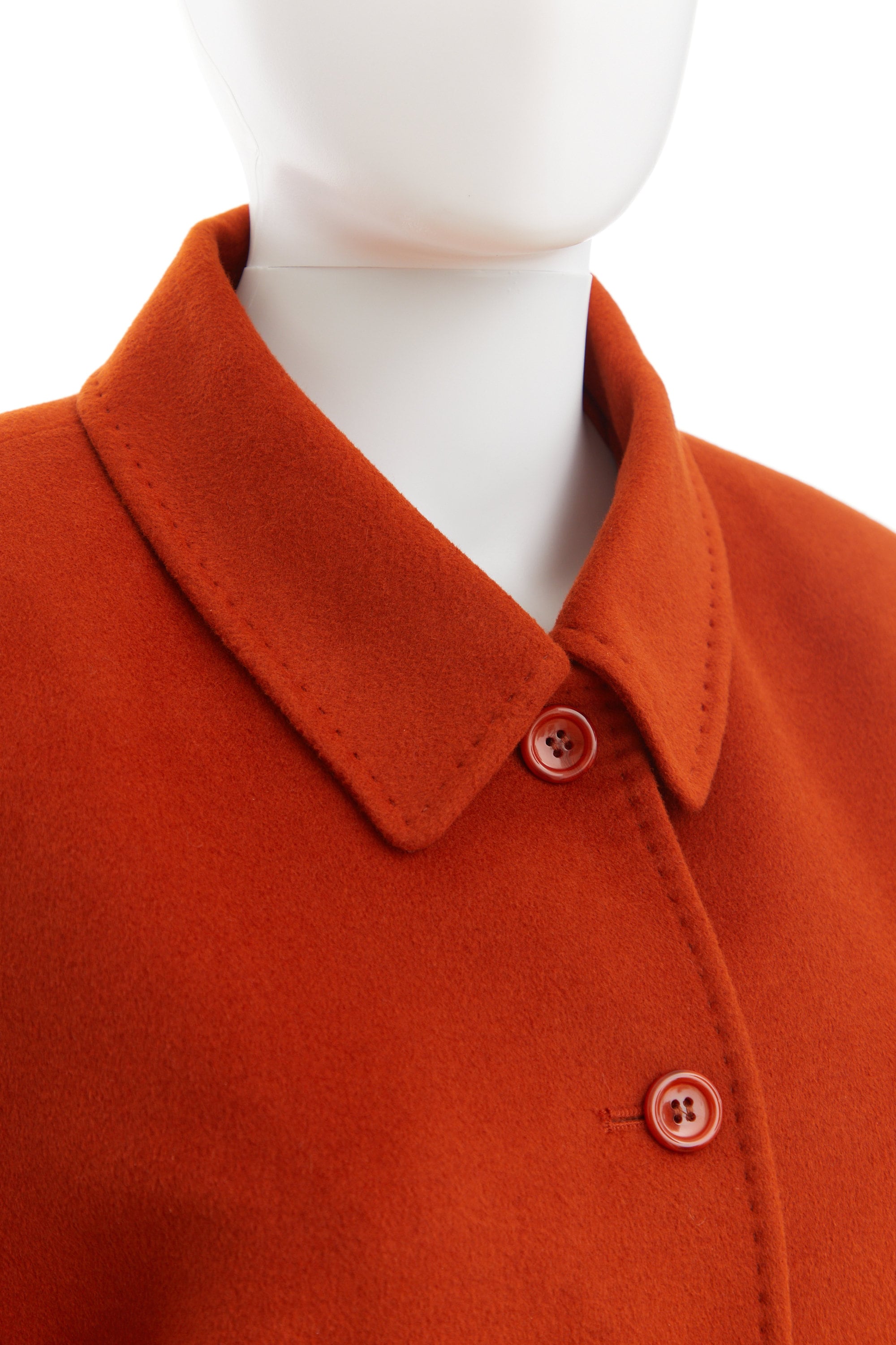 Burnt Orange Angora & Wool Jacket / Size 42 / Approx Size 12 - Etsy Canada