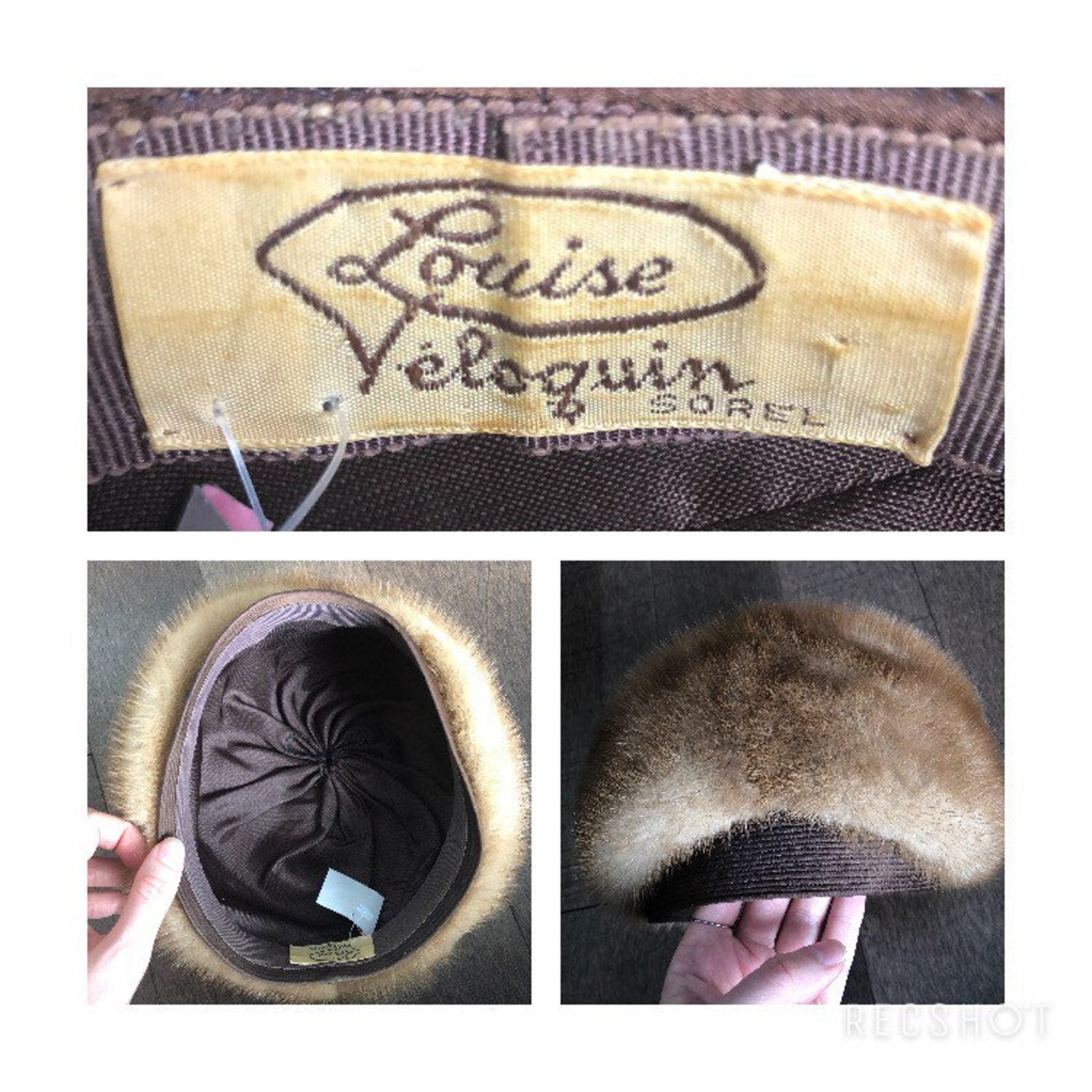 60's Genuine Mink Fur Round Hat With Mink Paws and Claws - Etsy Canada