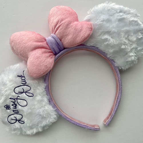 Daisy Duck Ears Disney Daisy Duck Minnie Mouse Ears Disney - Etsy