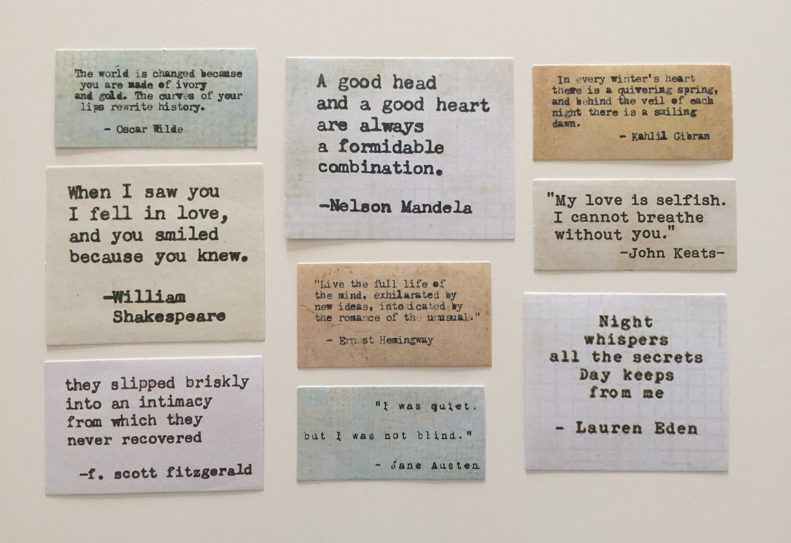 Book Quotes Stickers, Typewriting Planner Stickers, Famous Words ...