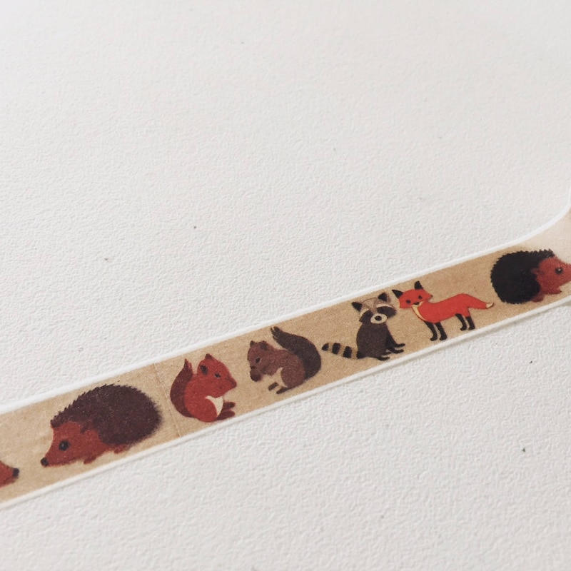 Squirrel Washi Tape - Etsy