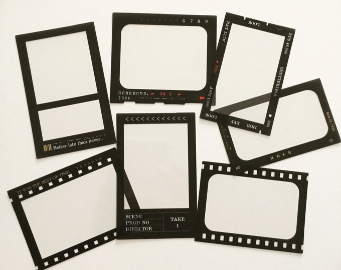 Retro Film Frame Sticker Vintage Camera Film Roll Sticker - Etsy