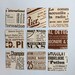 Old Newspaper Stickers Retro Planner Stickers Vintage - Etsy