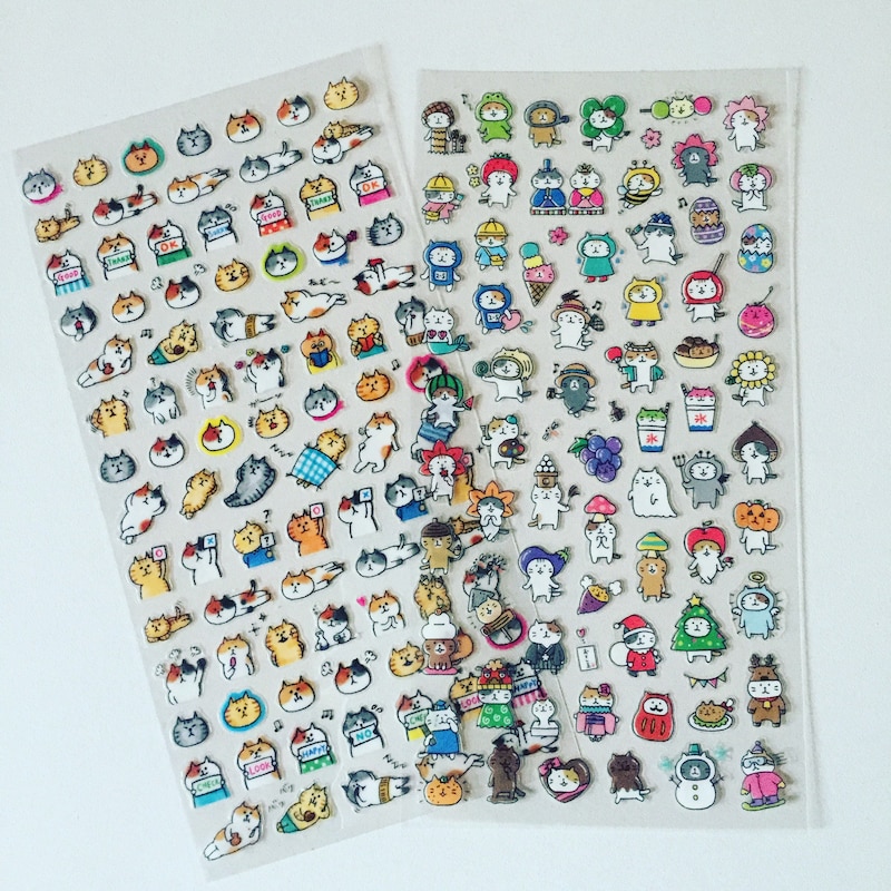Gatos stickers - Etsy México