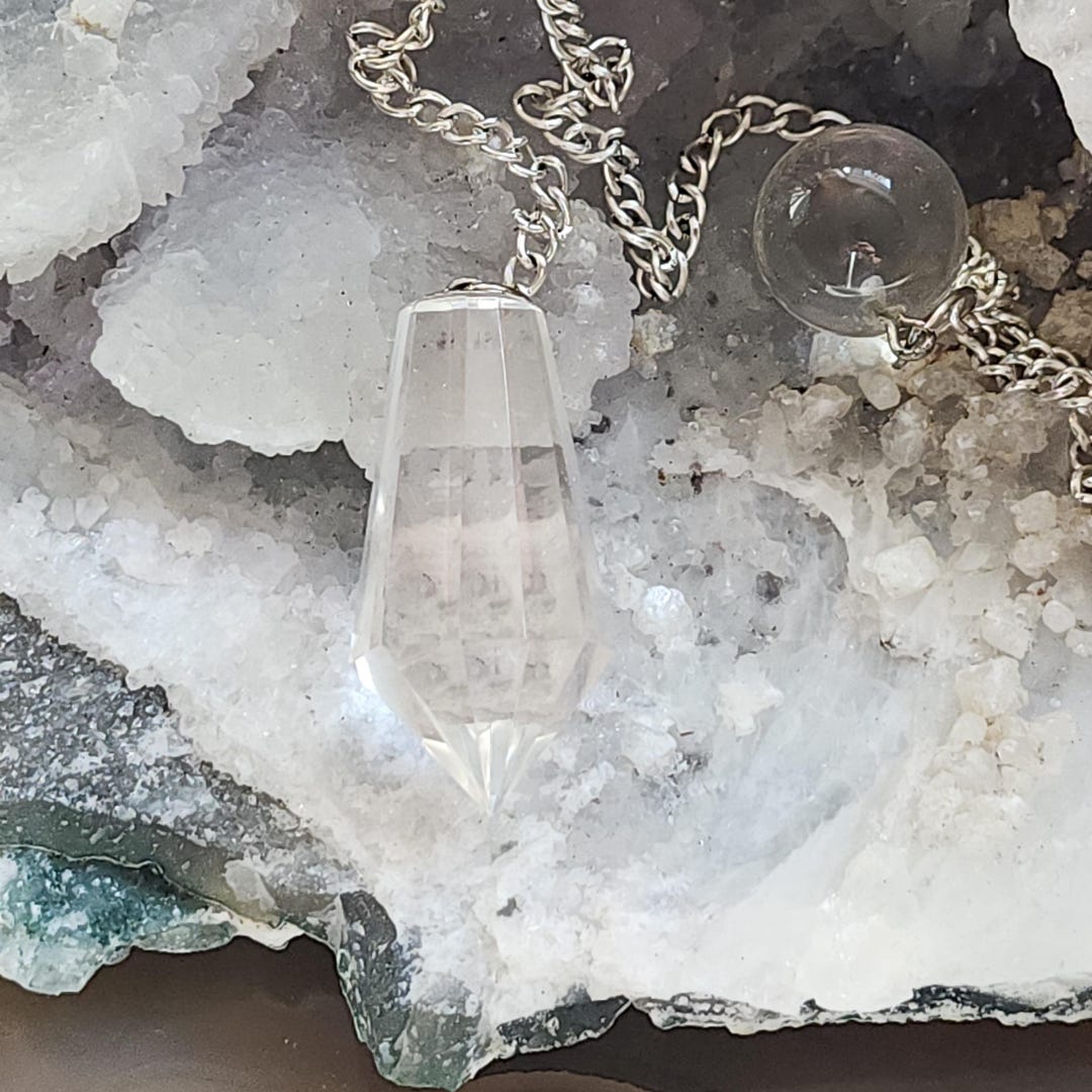 Vogel Clear Gem Quality Grade Quartz - Marcel Vogel Pendulum - Powerful ...