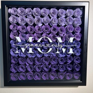 Shadow Box Frame for Mom Personalized Mother's Day Gift - Etsy