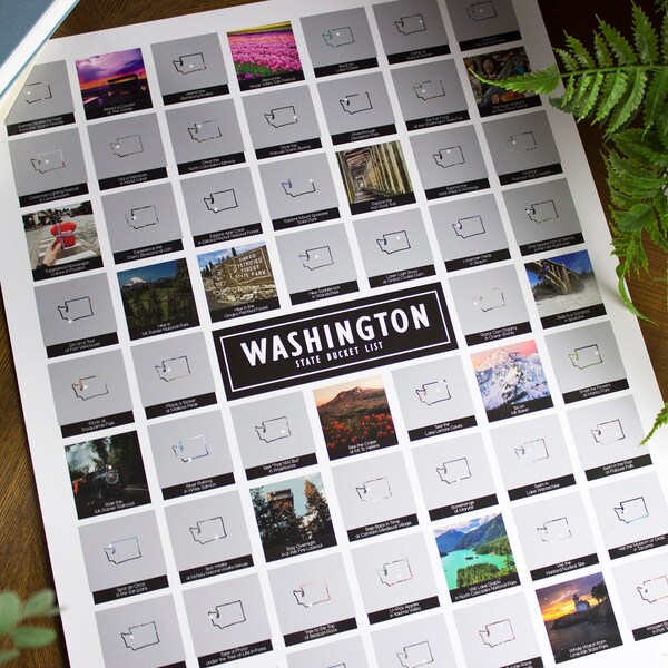 Washington State Art - Etsy