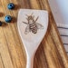 Honey Bee Engraved Wooden Spatula Eco-friendly Kitchen Decor, Save the ...