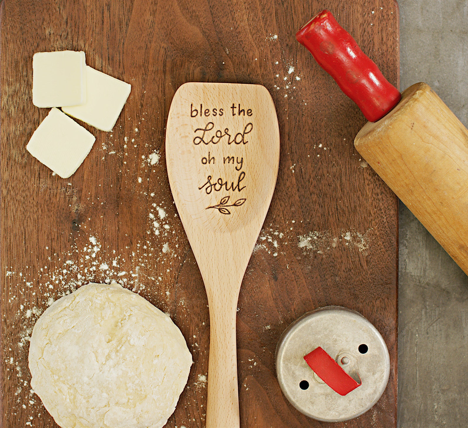 Bless the Lord Oh My Soul Wooden Spoon Christian | Etsy