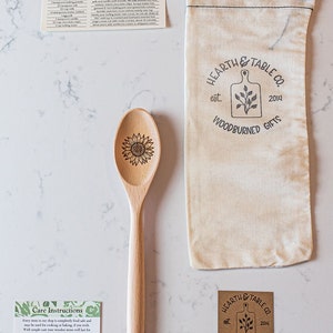 Honey Bee Engraved Wooden Spatula - Eco-friendly Kitchen Decor, Save ...