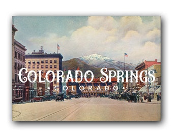 Colorado postcard | Etsy