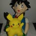 Ash Ketchum With Pokemon Pikachu Cake Topper.. Get Your - Etsy